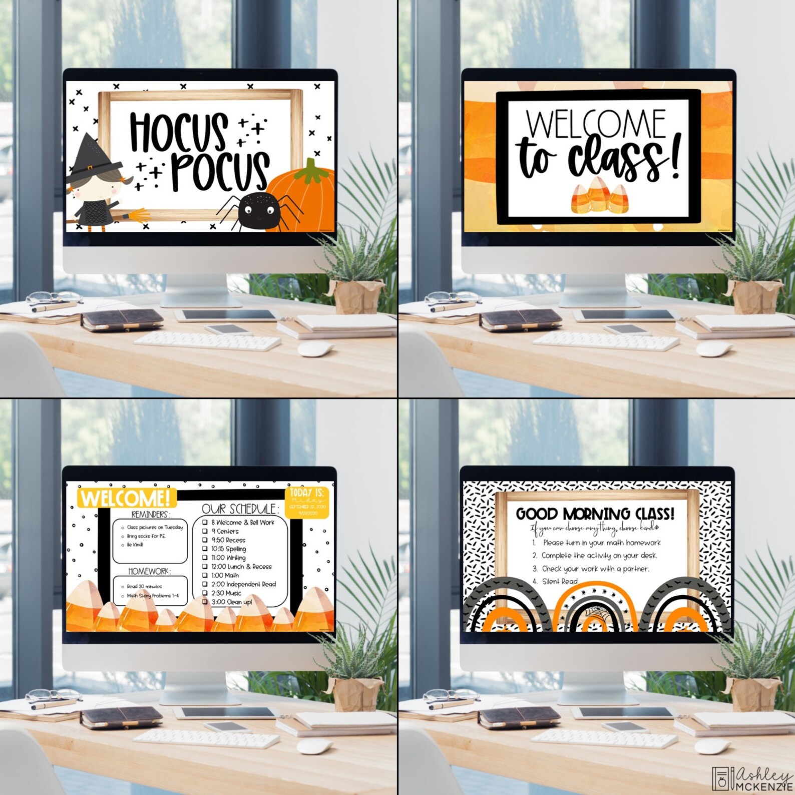 Seasonal Themed Google Slides and Powerpoint Templates Bundle - Etsy