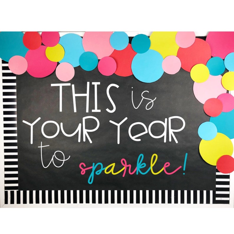 New Year's Resolutions Craftivity and Bulletin Board or | Etsy