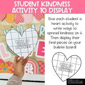 Valentine's Day Bulletin Board Kit, February Classroom Decorations ...