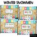 Winter Bulletin Board Kits Bundle, Seasonal Classroom Decor, Easy and ...