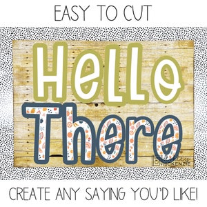 Modern Fruity Classroom Decor, A-Z Bulletin Board Letters, Punctuation ...