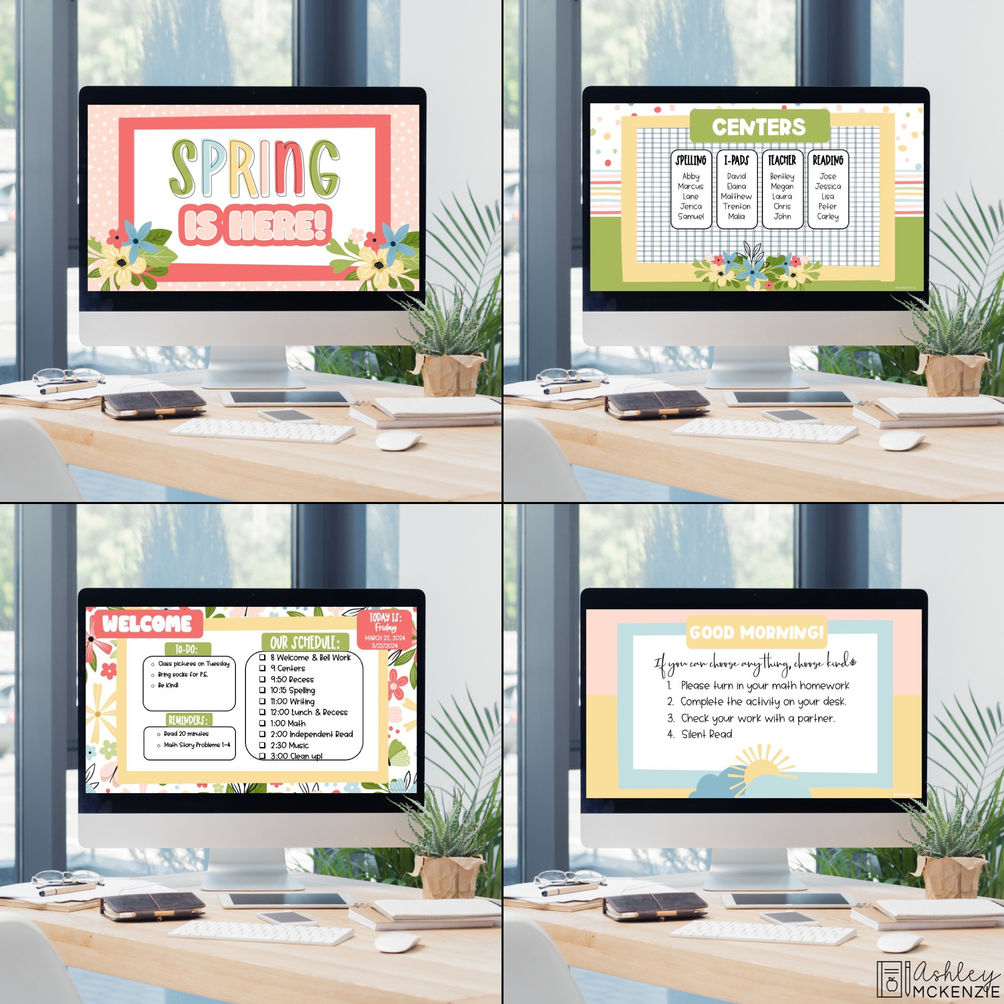 Spring Slides, March Google Slides and Powerpoint Templates, Fresh ...