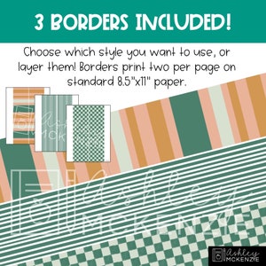 Modern Checkered Back to School Bulletin Board Kit, Easy and Modern ...