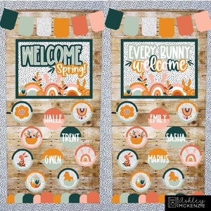 Spring Classroom Decor Bundle, Hoppy Spring Theme, Easy Seasonal ...