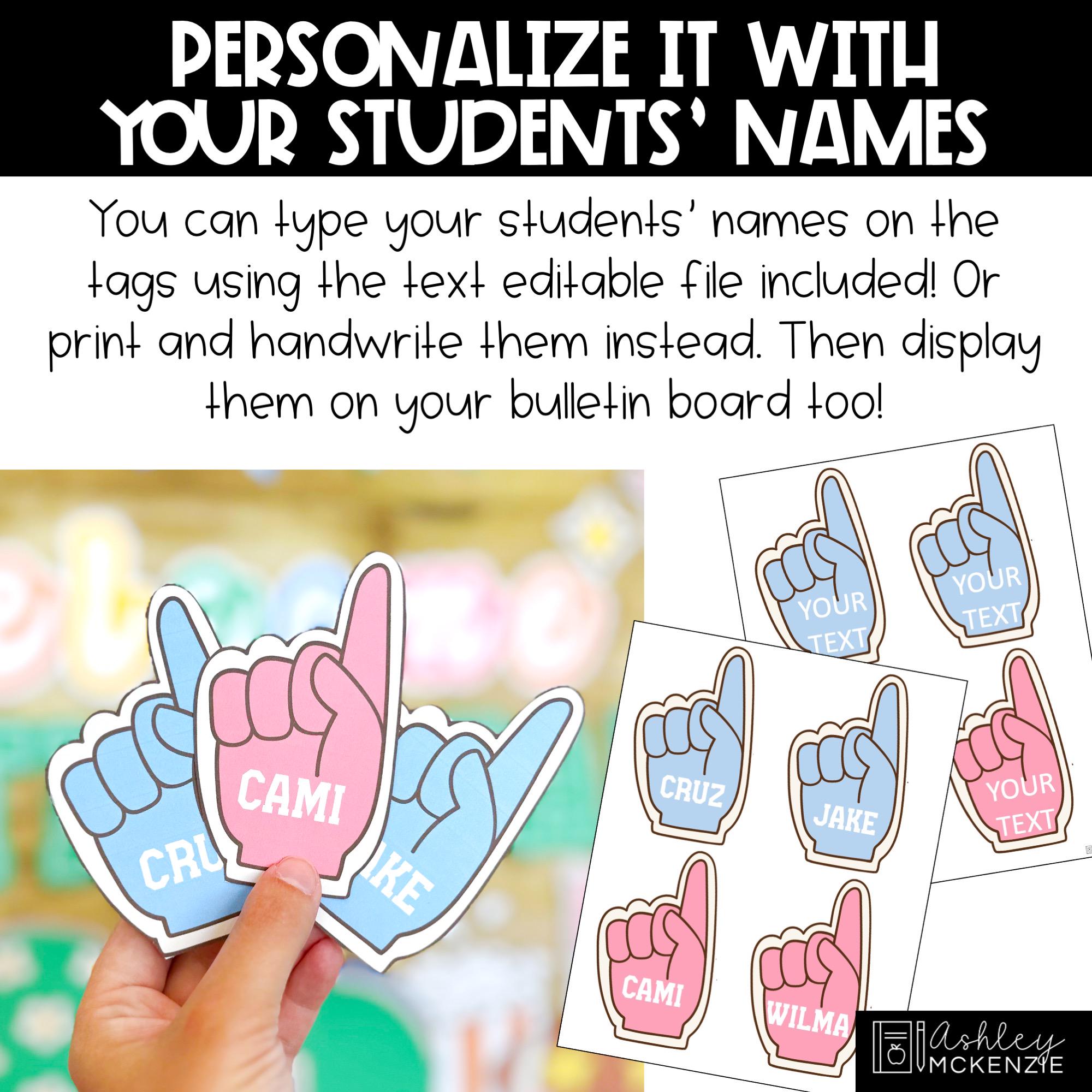 Sports Bulletin Board Varsity Vibes Sports Theme Classroom Decor ...