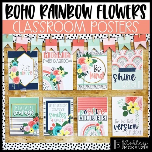 Honey Bee Classroom Posters Easy and Modern Classroom - Etsy