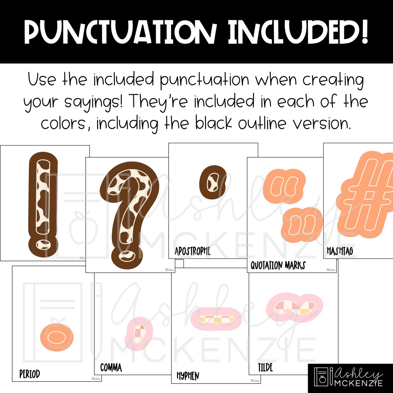 Giddy up Fall Bulletin Board Letters Primary Font Printable Bulletin ...