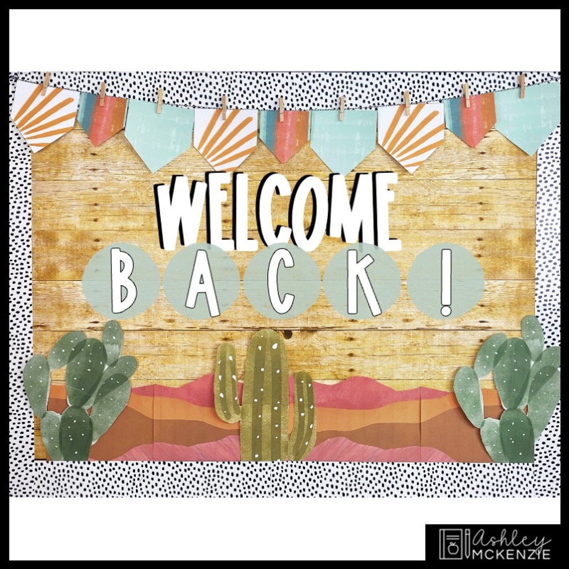 Boho Desert Back to School Bulletin Board or Classroom Door - Etsy