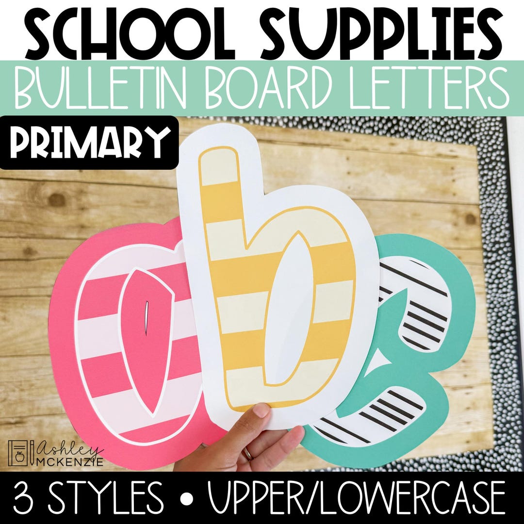Pastel Bulletin Board Letters Custom Bulletin Board Sayings Primary ...