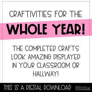 Seasonal Writing Crafts Bundle, Creative Writing Prompts for Holidays ...