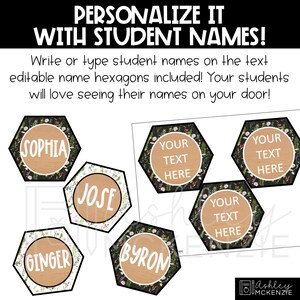 Wildflowers Classroom Door Decor Kit, Back to School, Easy and Modern ...