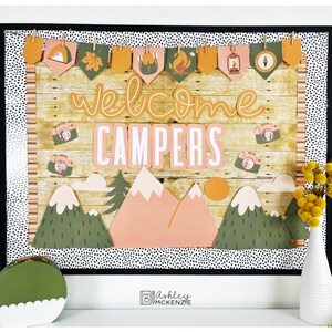 Camping Adventure Classroom Decor Bundle Elementary School Decorations ...