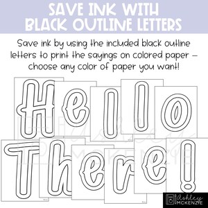 Retro Spring Classroom Decor, Primary Font A-Z Bulletin Board Letters ...