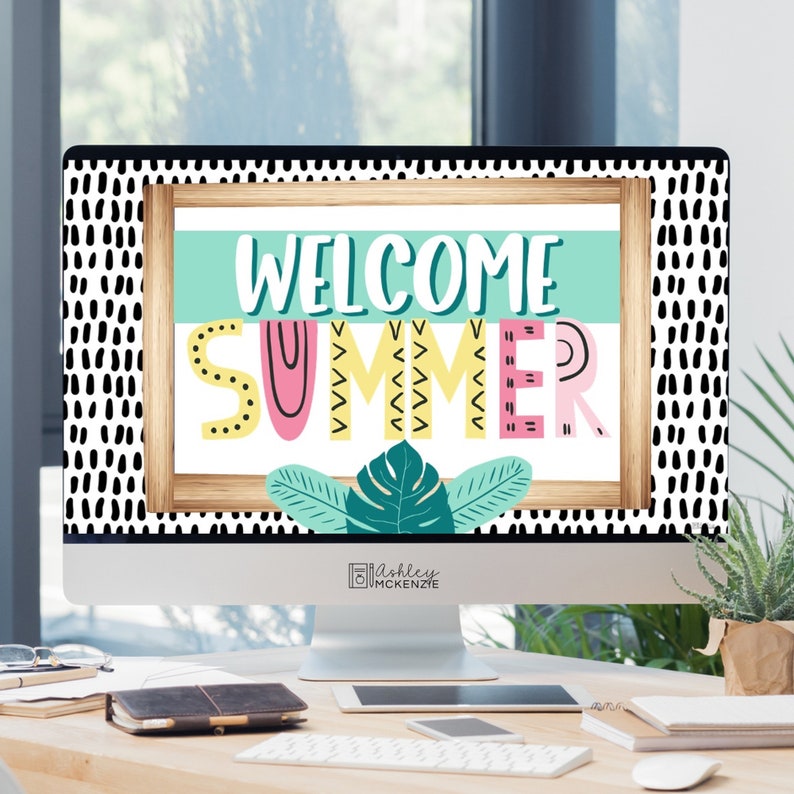 Summer Theme Google Slides and Powerpoint Templates, End of Year ...
