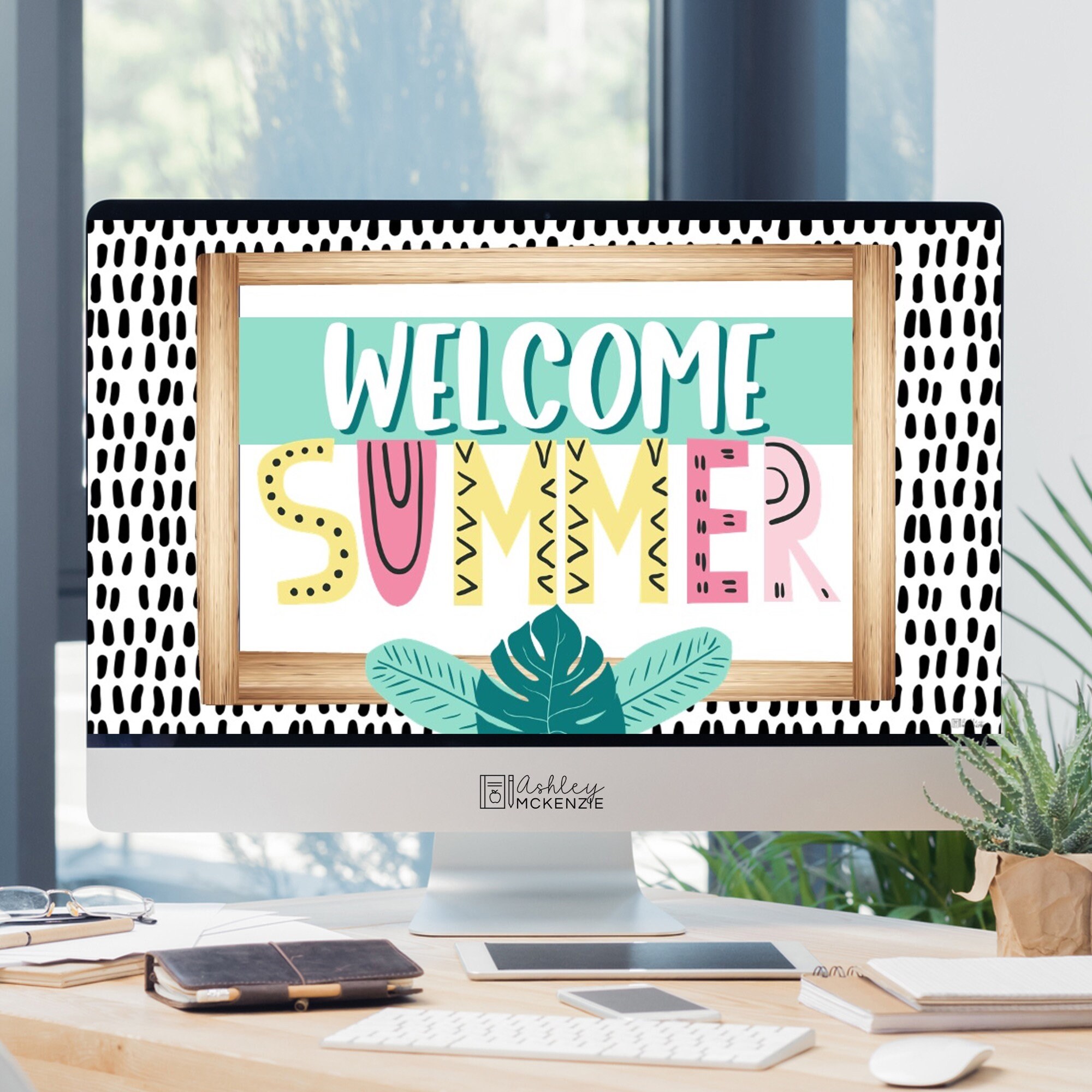 Summer Theme Google Slides and Powerpoint Templates, End of Year ...