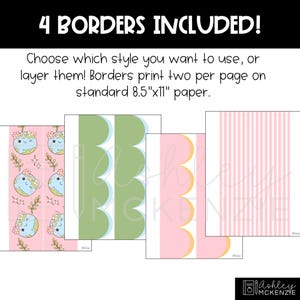 Earth Day Bulletin Board, April Bulletin Board Ideas, Printable Borders ...