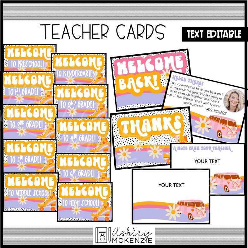 Retro Back to School Open House Meet the Teacher Night - Etsy