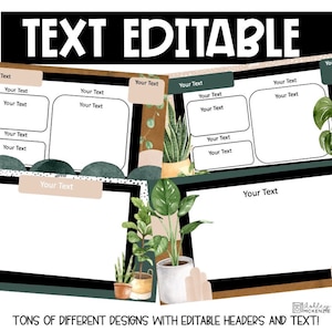 Plant Life Google Slides and Powerpoint Templates, Calm Class Decor ...