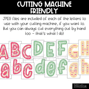 Valentine's Day Classroom Decor, A-Z Bulletin Board Letters ...