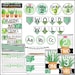 Watercolor Succulent and Cactus Classroom Decor Bundle, Easy and Modern ...