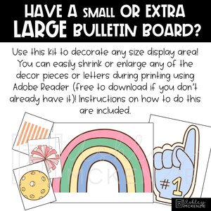 Sports Bulletin Board Varsity Vibes Sports Theme Classroom Decor ...