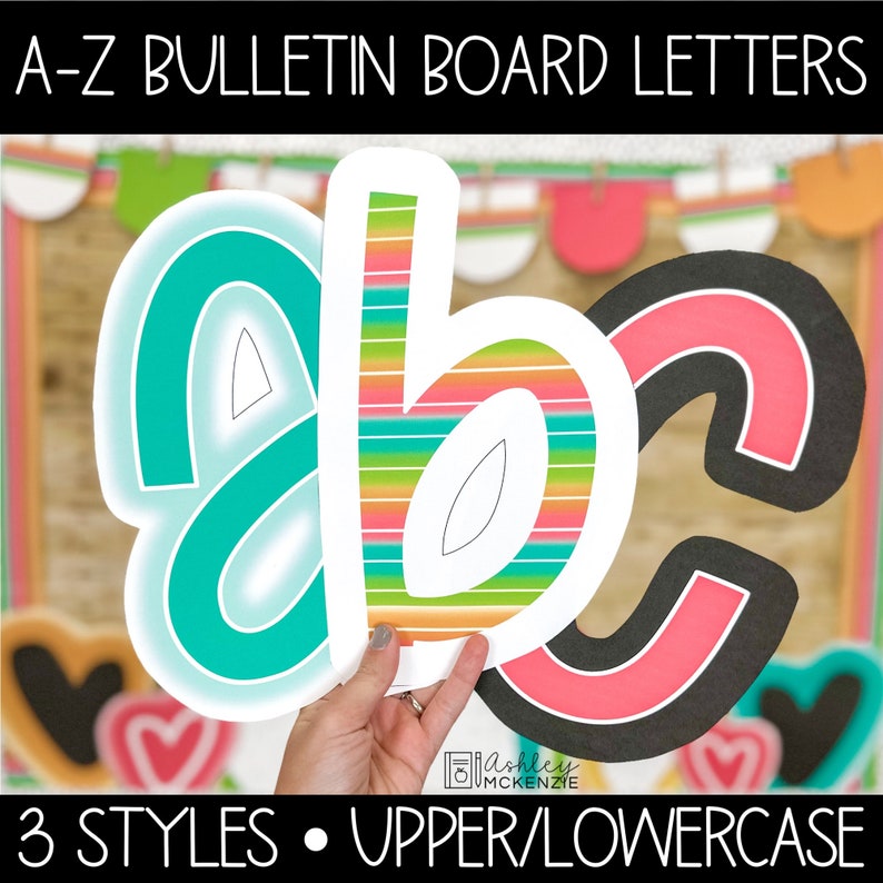 Neon Bright Classroom Decor Back to School Bulletin Board Ideas ...