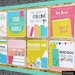 Reading or Library Classroom Posters, Easy and Modern Classroom ...