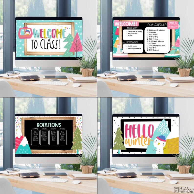 Seasonal Themed Google Slides and Powerpoint Templates Bundle - Etsy