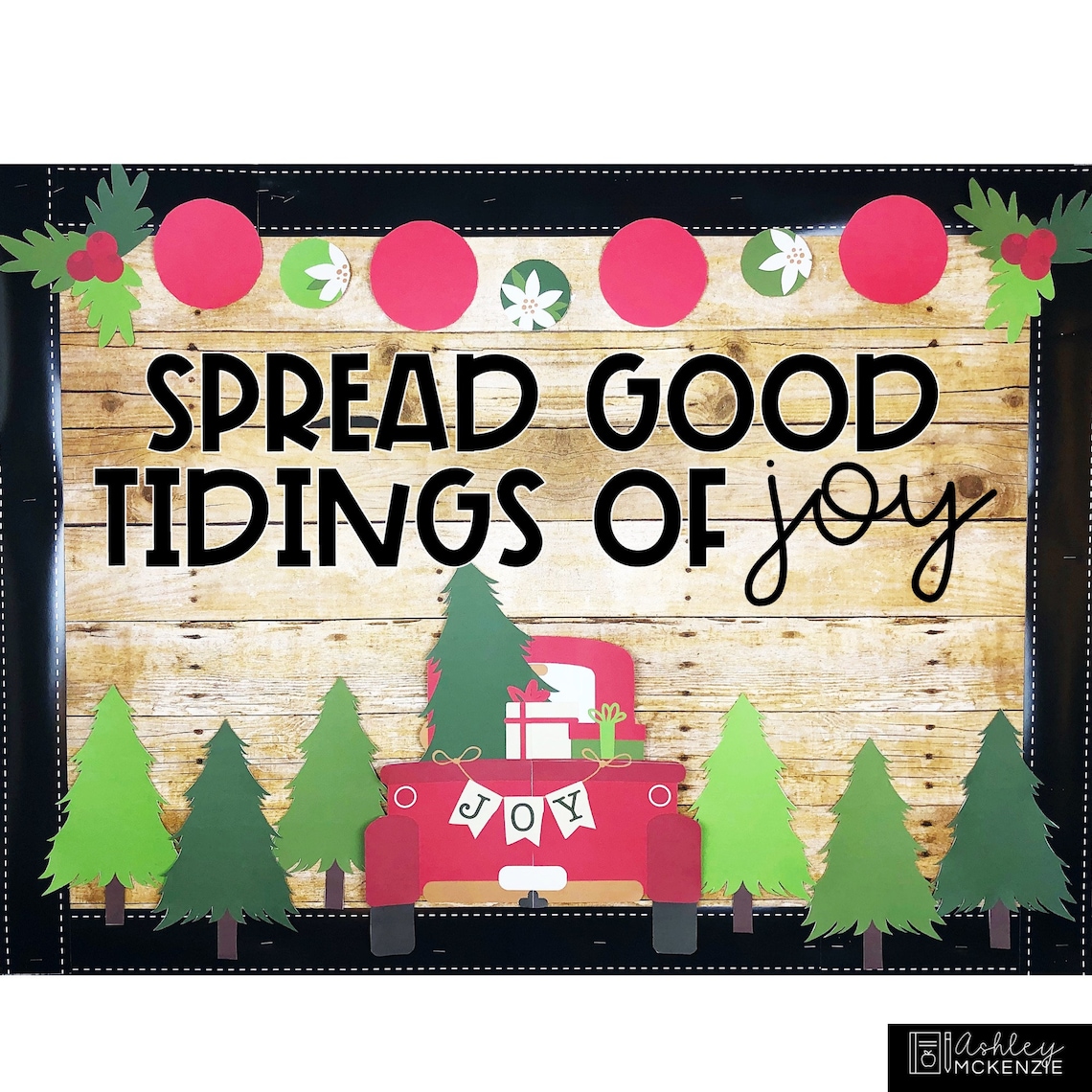 Christmas Tree Bulletin Board or Classroom Door Decor Little - Etsy