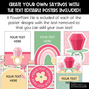 Valentine's Day Classroom Posters, Valentine Pop Theme, Easy Seasonal ...