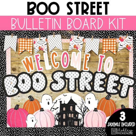 Halloween Themed Bulletin Boards Big Dot Of Happiness Spooky Halloween