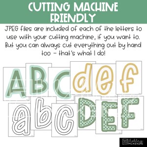 Retro St. Patrick's Day Classroom Decor, A-Z Bulletin Board Letters ...