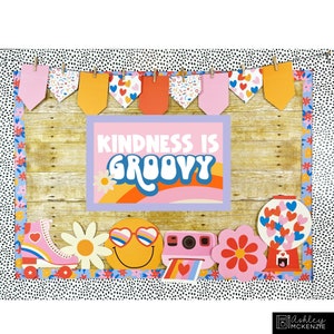 Valentine's Day Classroom Decor Bundle, Retro Theme, Holiday Bulletin ...