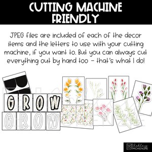 Wildflowers Back to School Bulletin Board Kit Calm Classroom Decor ...