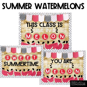 Summer Bulletin Board Kits Bundle, Seasonal Classroom Decor, Easy and ...