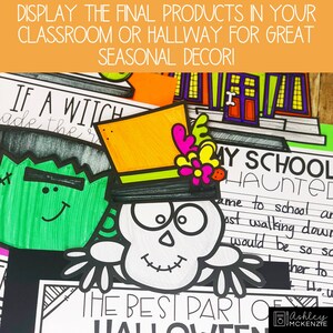 Halloween Writing Crafts Fall Creative Writing October Elementary ...