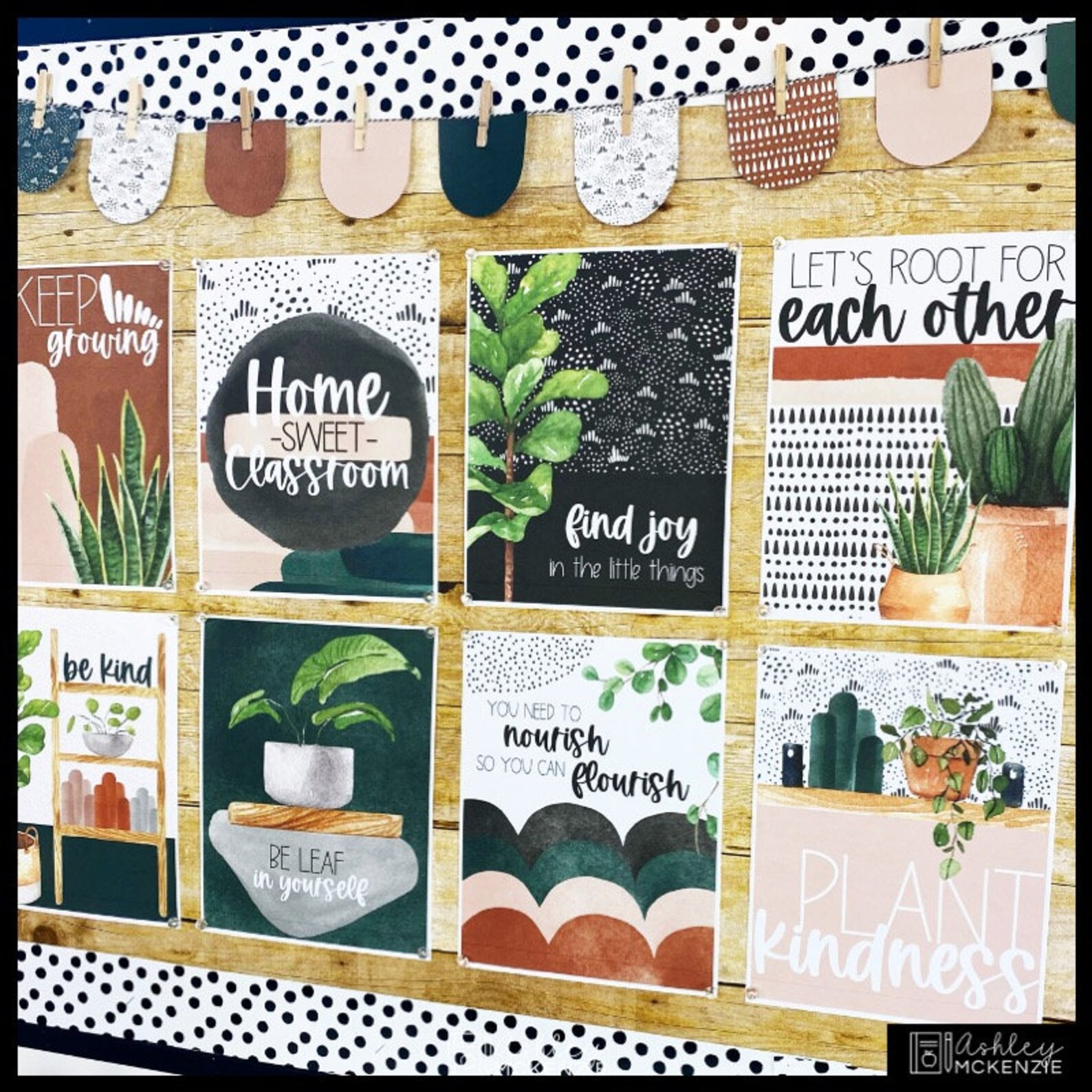 Plant Life Classroom Posters Easy and Modern Classroom - Etsy