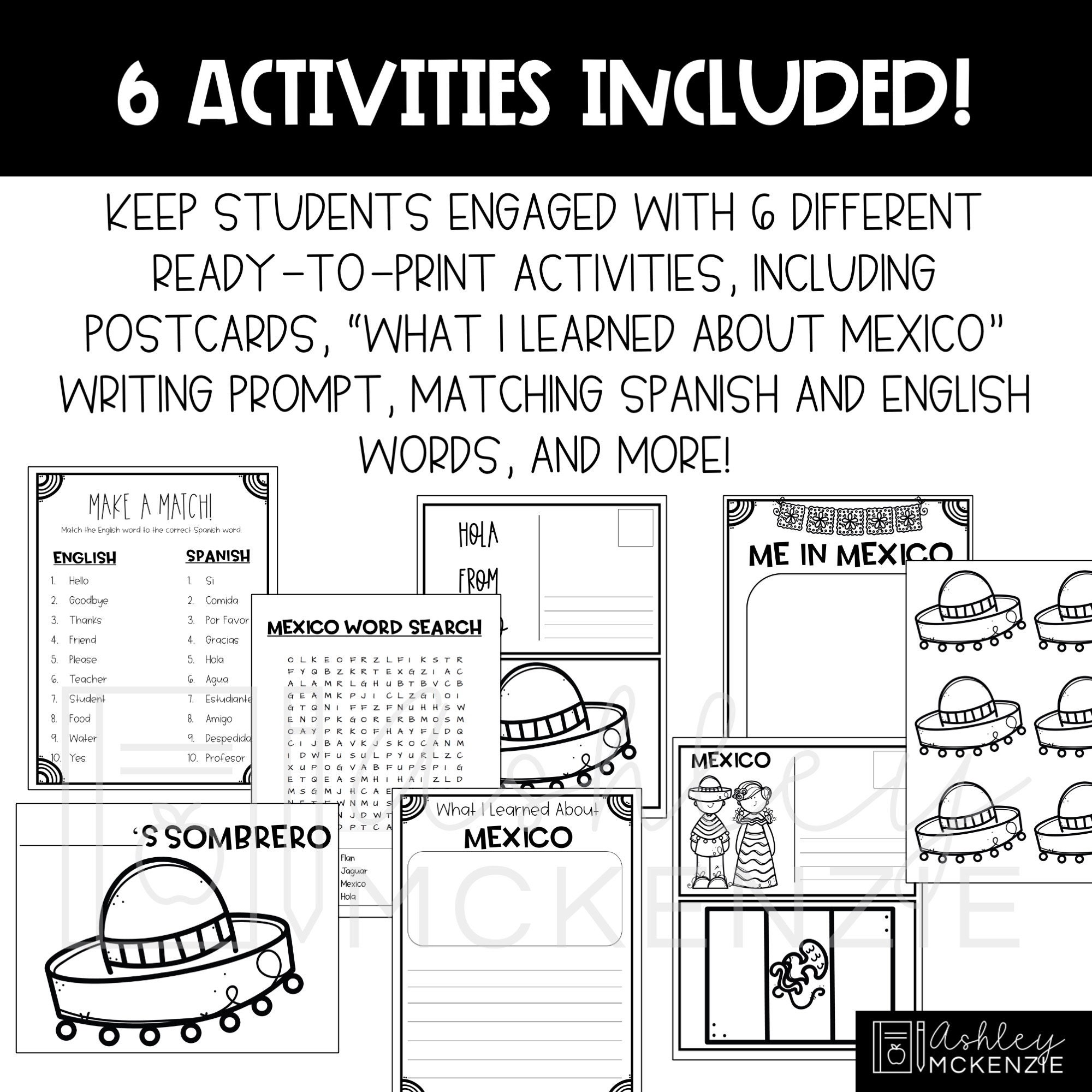 Mexico Virtual Field Trip: Powerpoint Lesson & Activities, Cinco De ...