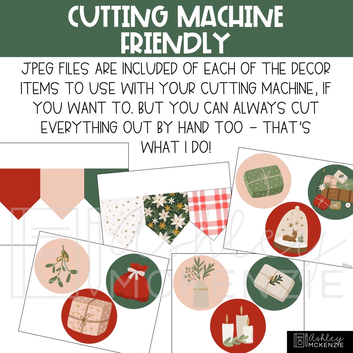 Modern Christmas Classroom Door Decor Kit Holiday Season - Etsy