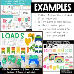 Bulletin Board Kits Bundle #3 Seasonal Decor for Whole Year Monthly ...