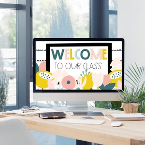 Vintage Blooms Google Slides and Powerpoint Templates, Digital ...