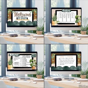 Plant Life Google Slides and Powerpoint Templates, Calm Class Decor ...