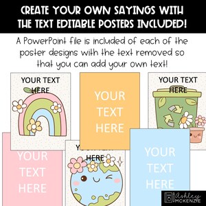 Earth Day Posters With Printable Bulletin Board Borders, April Bulletin ...