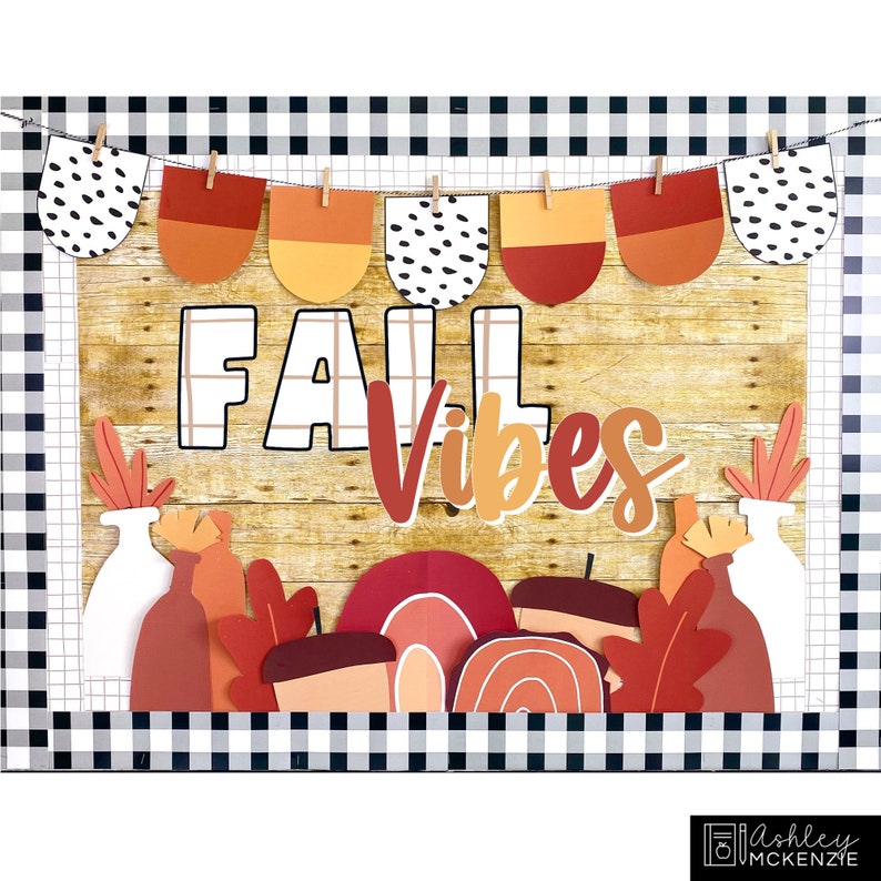 Boho Fall Classroom Decor, Bulletin Board Kit, Classroom Posters, Door ...