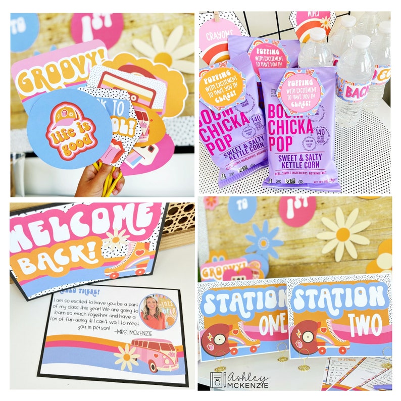 Retro Back to School Open House Meet the Teacher Night - Etsy