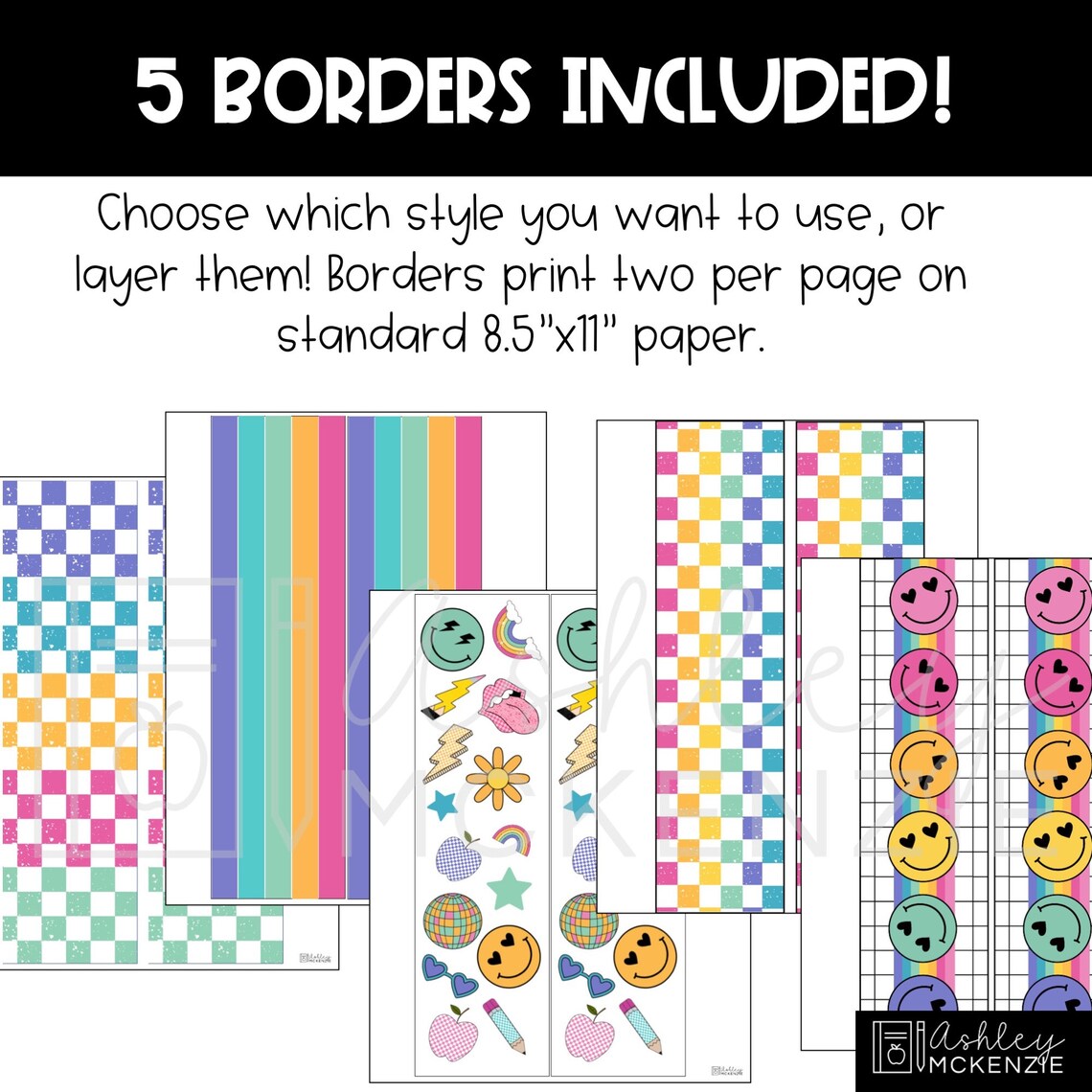 Back to School Classroom Decor BTS Smiles Fall Bulletin Board Kit ...