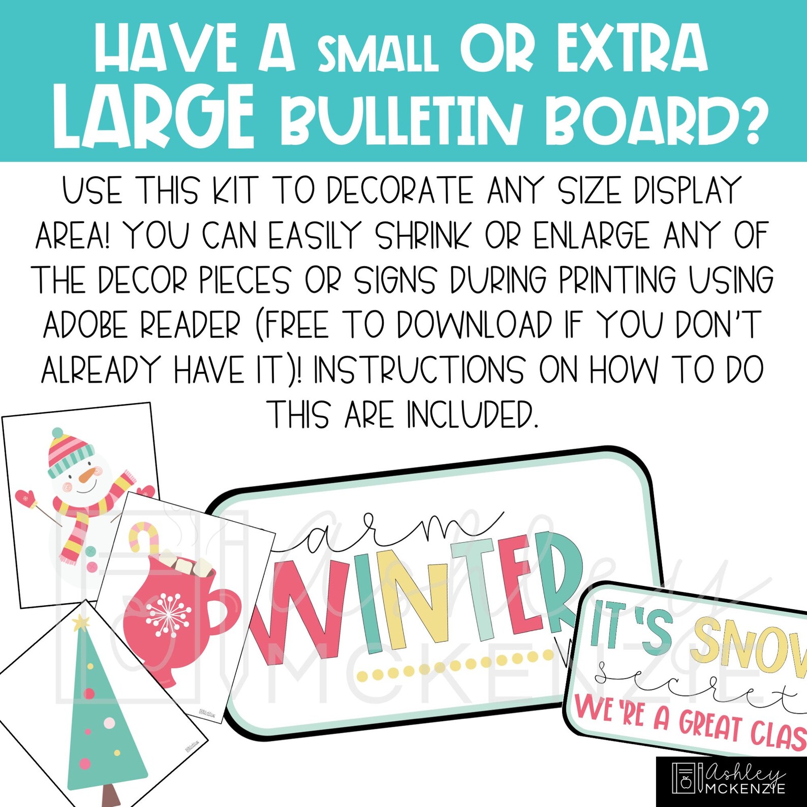 Winter Snowman Bulletin Board Kit Easy Seasonal Classroom - Etsy