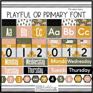 Camping Adventure Classroom Decor Bundle Elementary School Decorations ...