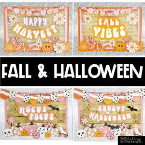Bulletin Board Kits Bundle #5, Seasonal Classroom Decor for the Whole ...
