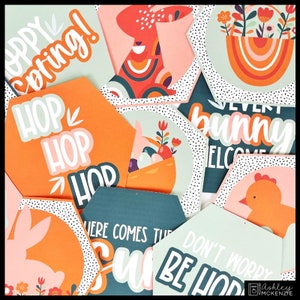Spring Classroom Decor Bundle, Hoppy Spring Theme, Easy Seasonal ...